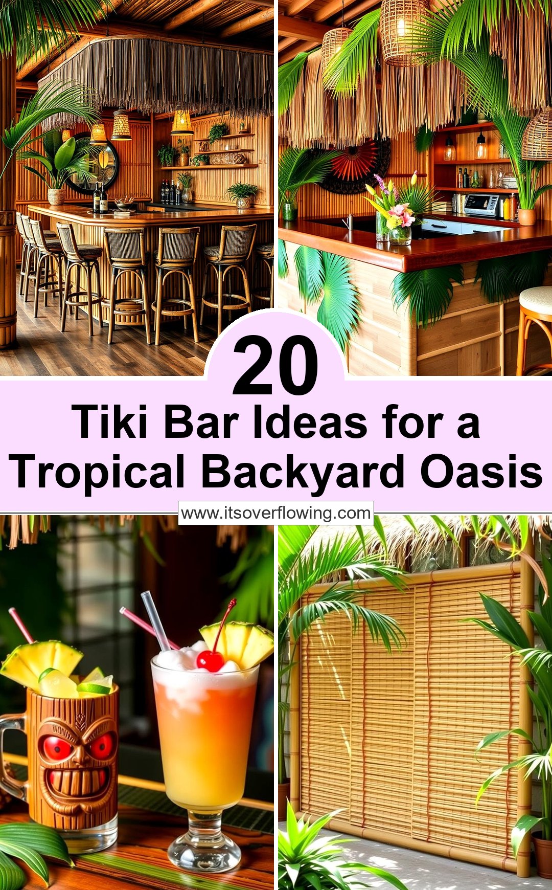 20 Tiki Bar Ideas for a Tropical Backyard Oasis