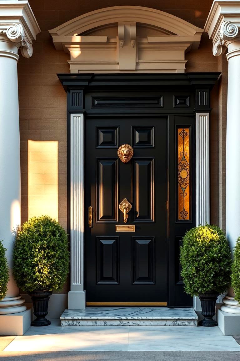 21 Black Front Door Ideas for Bold First Impressions