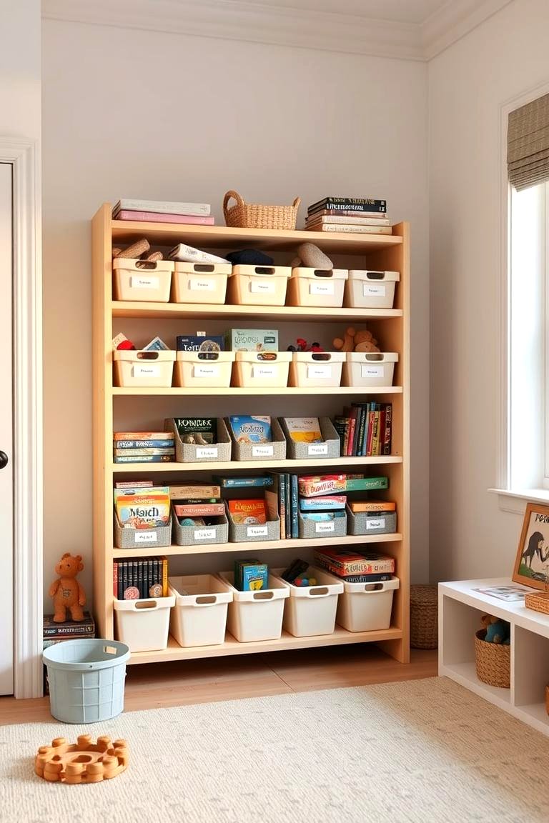 21 Smart Toy Storage Ideas to Declutter Kids' Spaces Efficiently