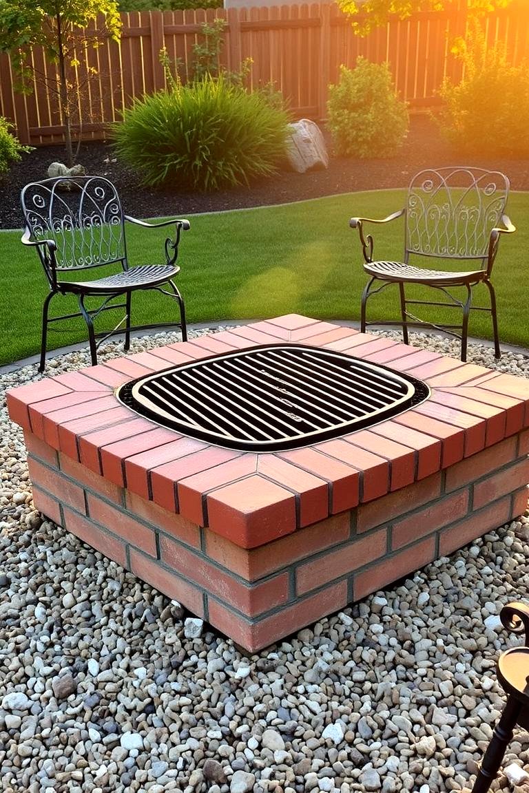 30 Square Fire Pit Ideas for Modern Outdoor Gathering Spaces