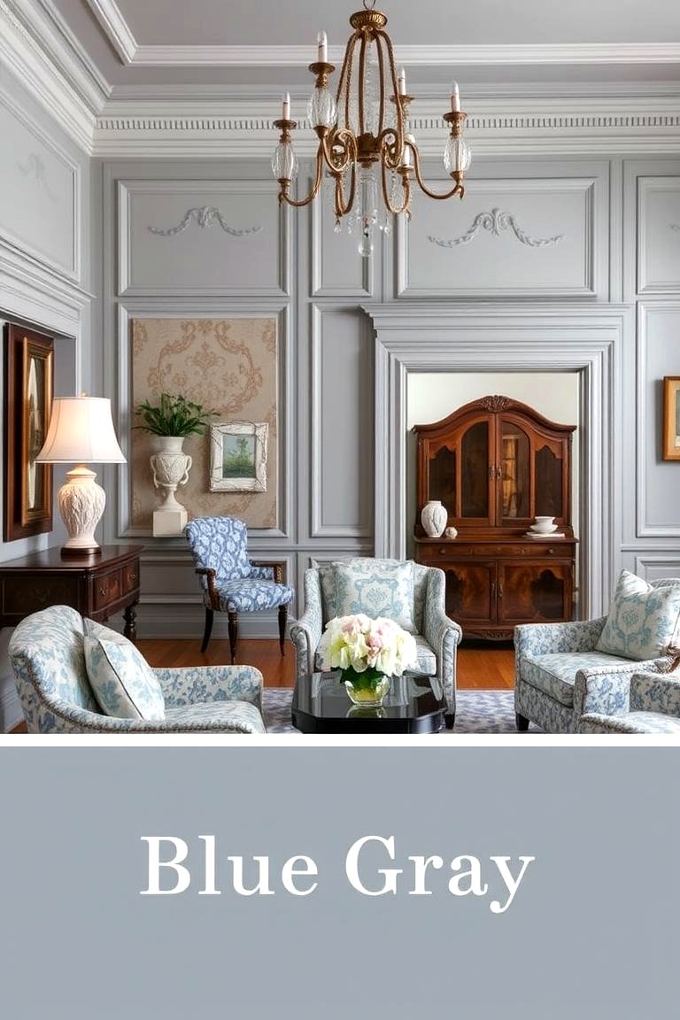 21 Blue-Gray Paint Colors for Sophisticated Interiors