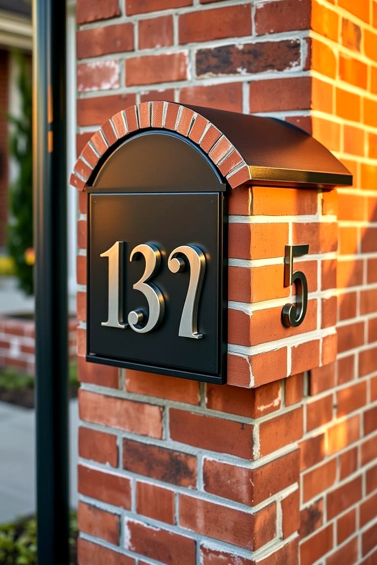 30 Brick Mailbox Ideas for a Charming Curb Appeal Upgrade