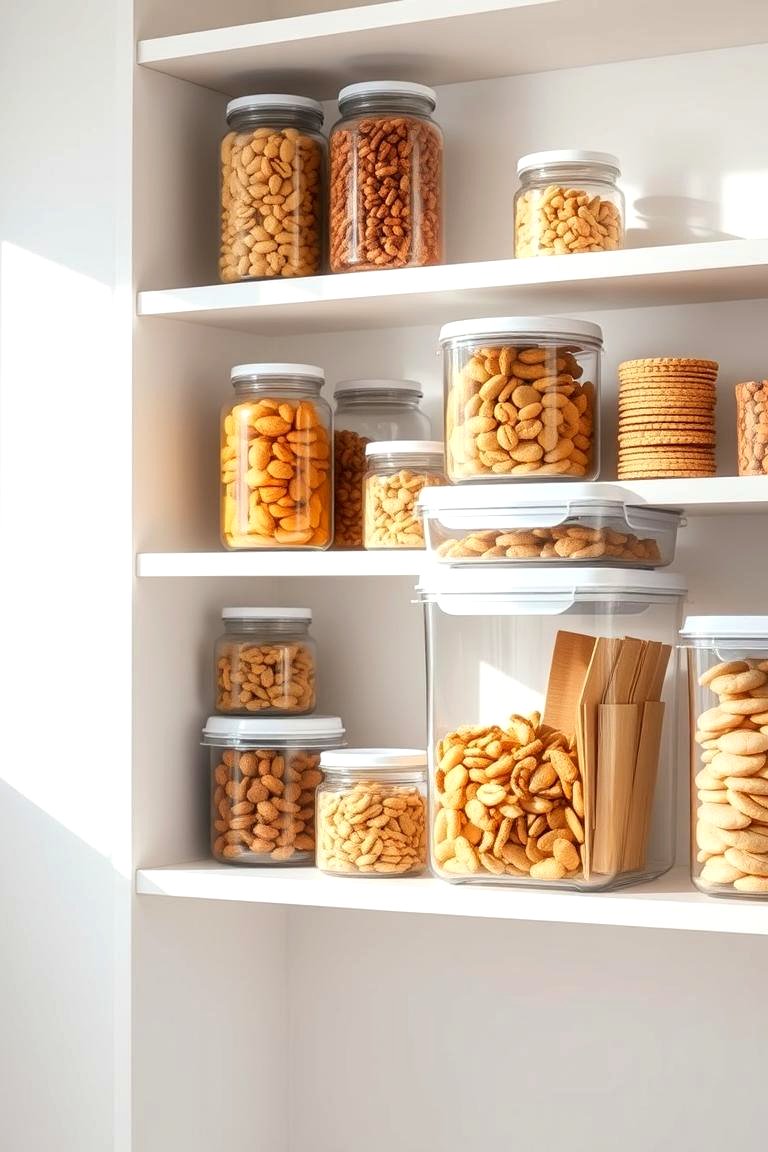 30 Snack Storage Ideas for Organized Kitchen Pantries