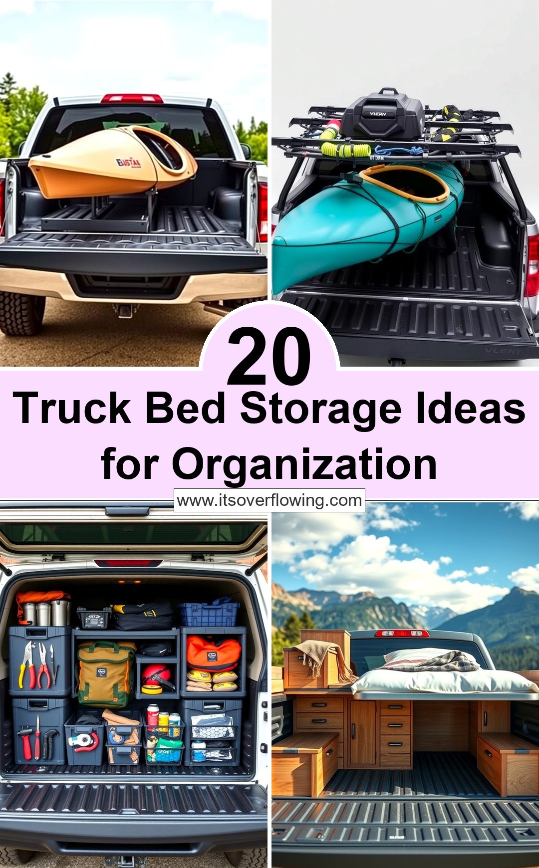 20 Truck Bed Storage Ideas for Organization