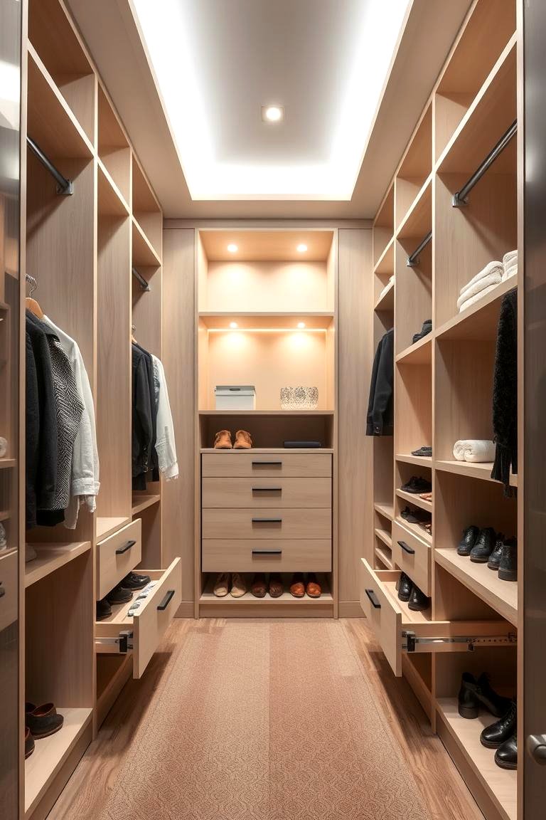 21 Functional Walk-In Closet Ideas for Organized Spaces