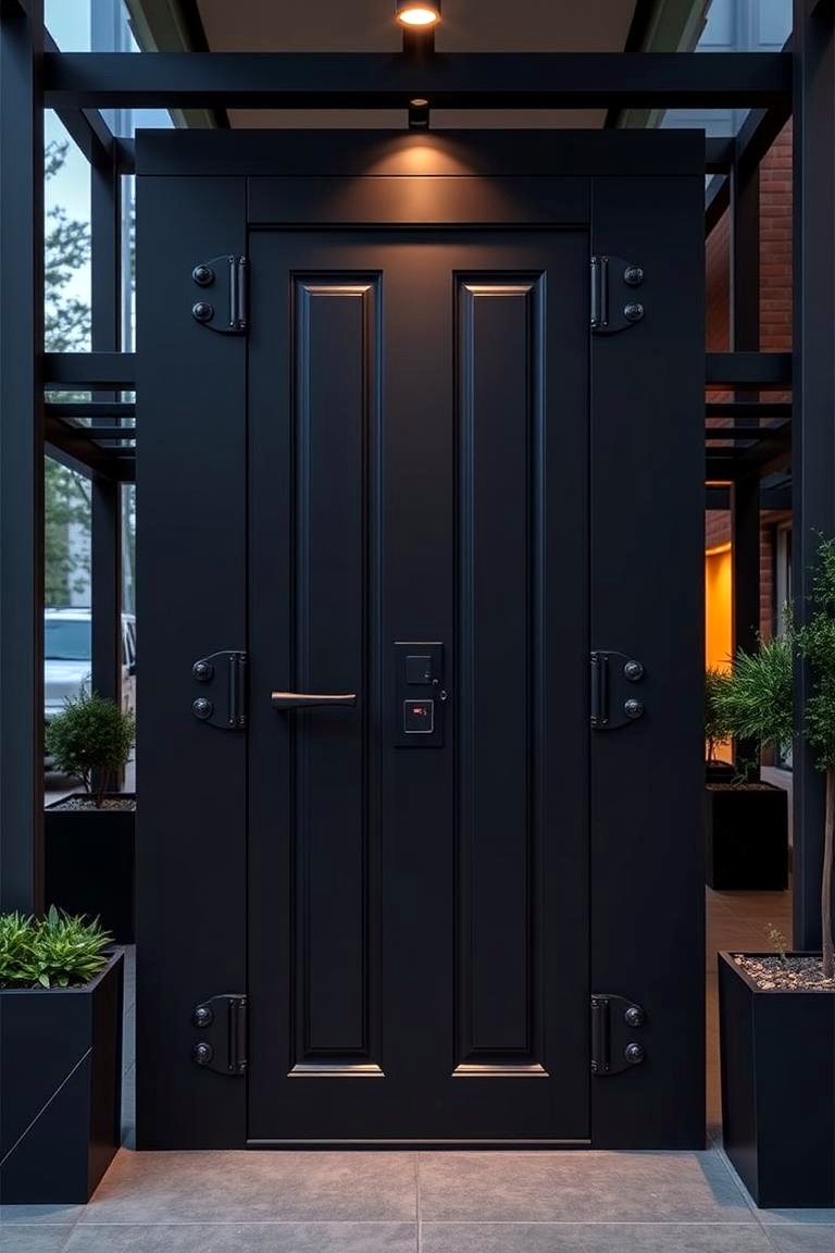 21 Black Front Door Ideas for Bold First Impressions