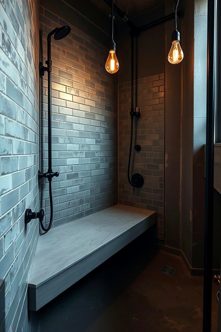 21 Walk-In Shower Ideas With Bench for Spa-Like Comfort