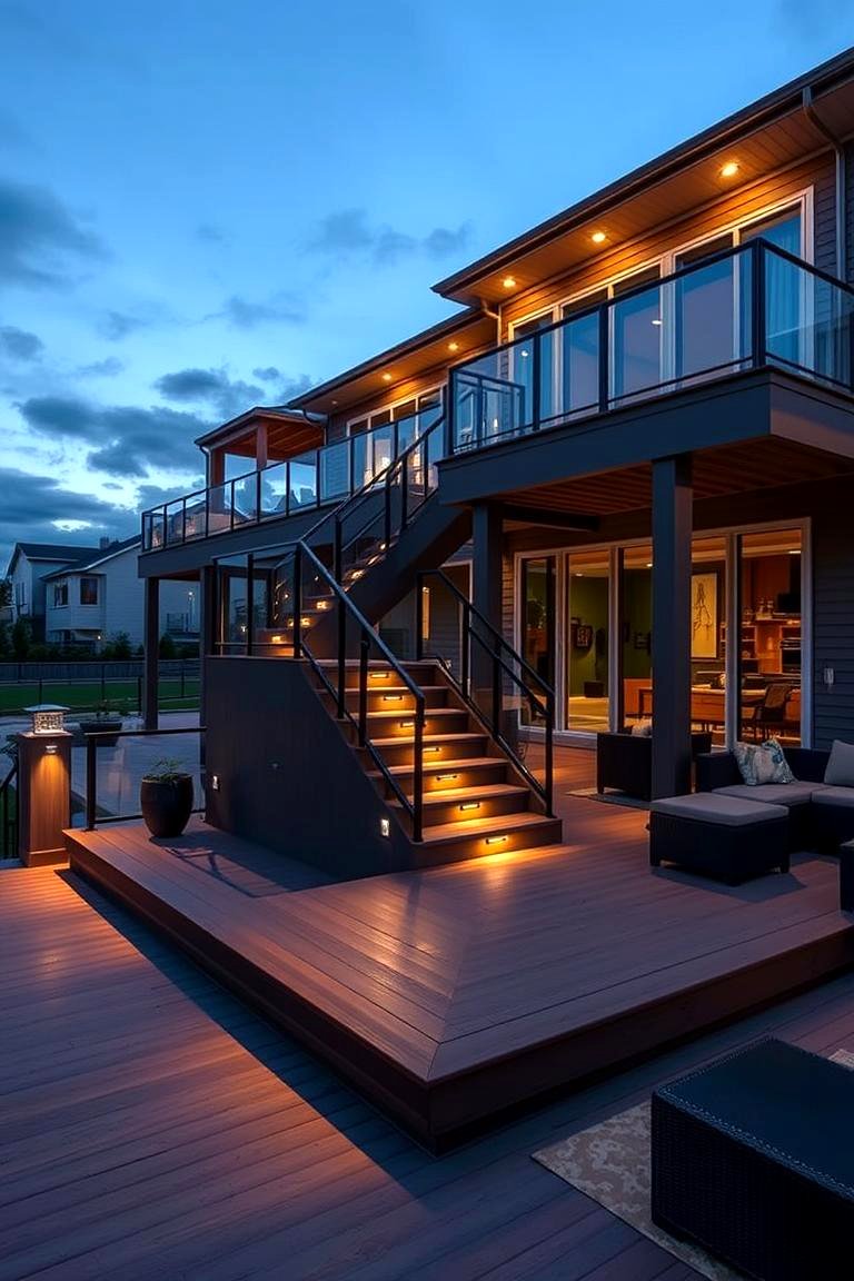 30 Composite Deck Ideas: Stylish and Durable Outdoor Designs