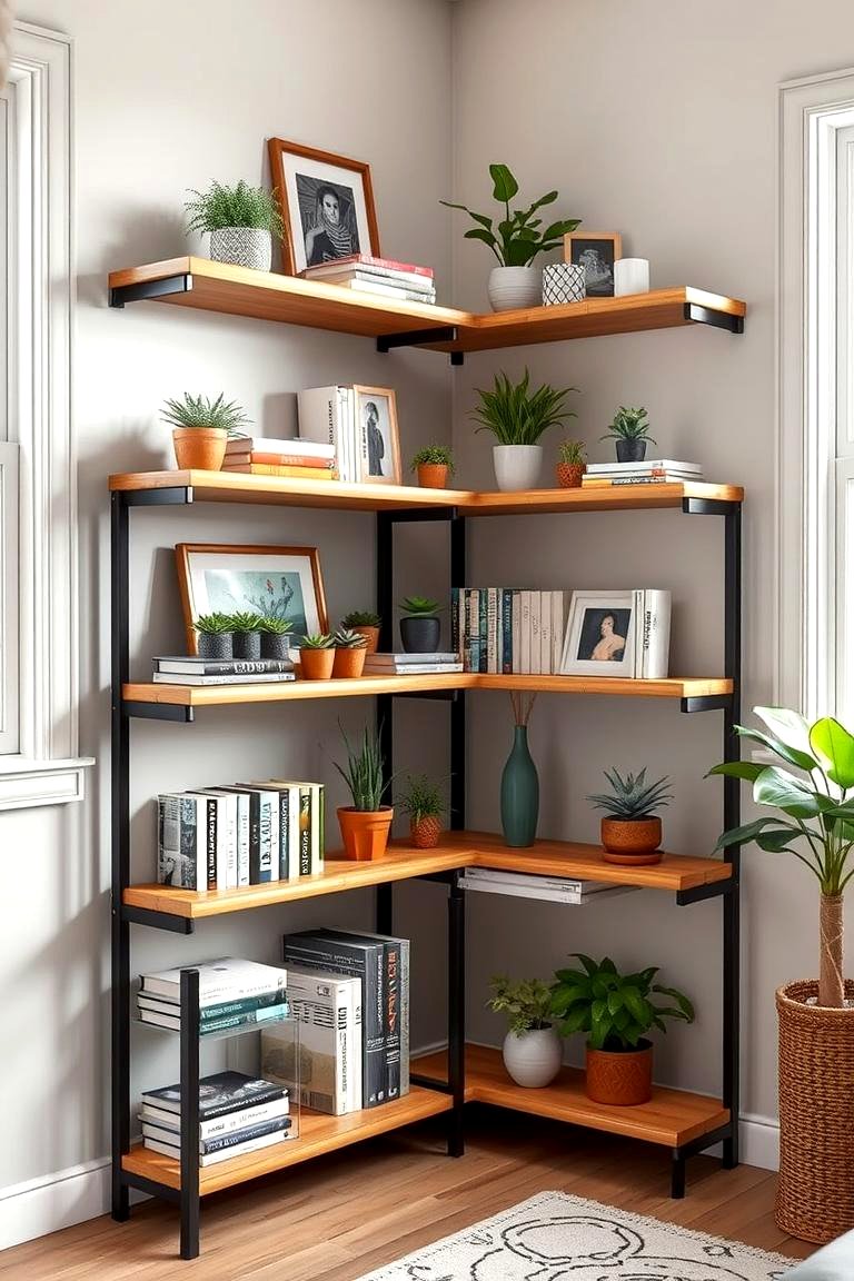 21 Corner Shelf Ideas for Stylish Space Optimization