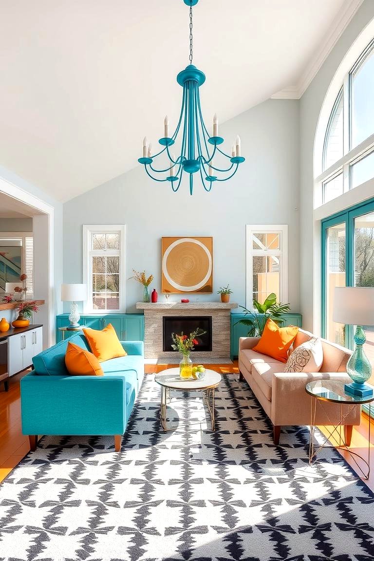 30 Teal Living Room Ideas for Bold & Serene Interior Spaces