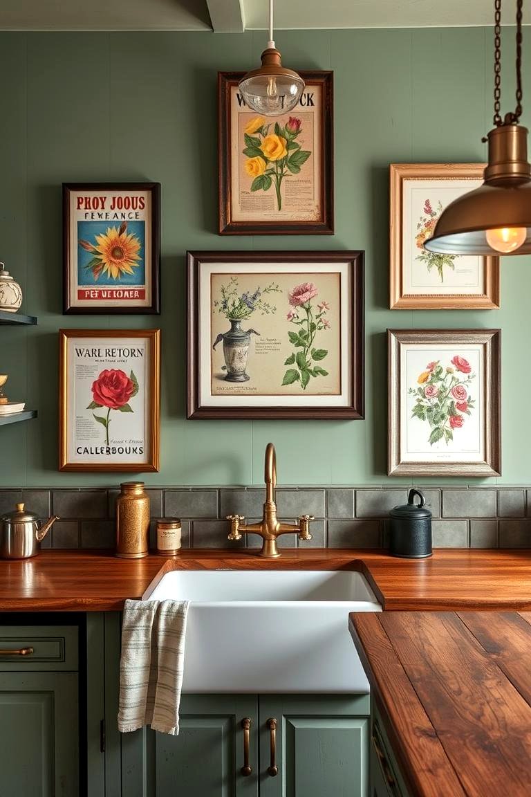21 Kitchen Wall Decor Ideas for a Personalized Culinary Space