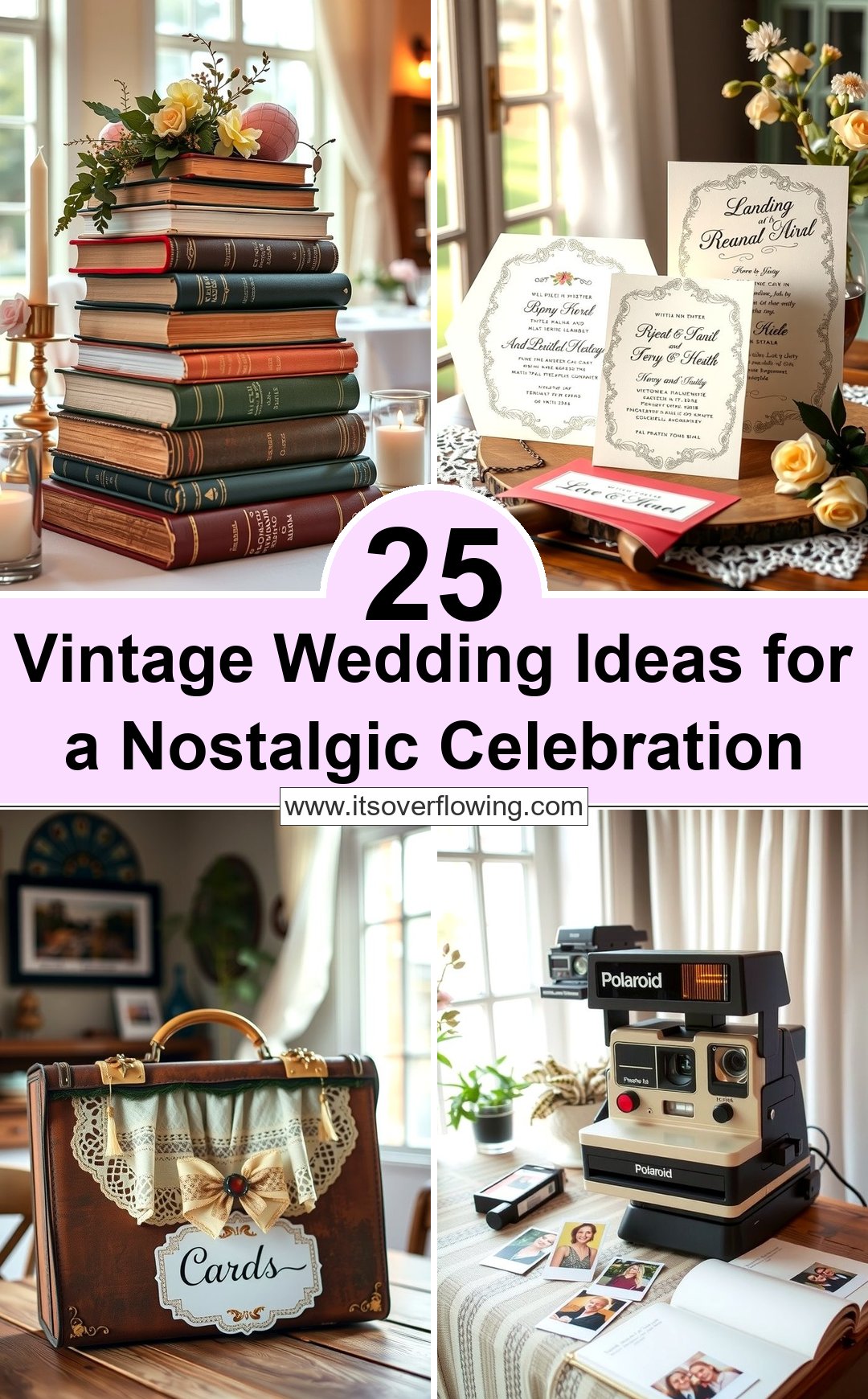 25 Vintage Wedding Ideas for a Nostalgic Celebration
