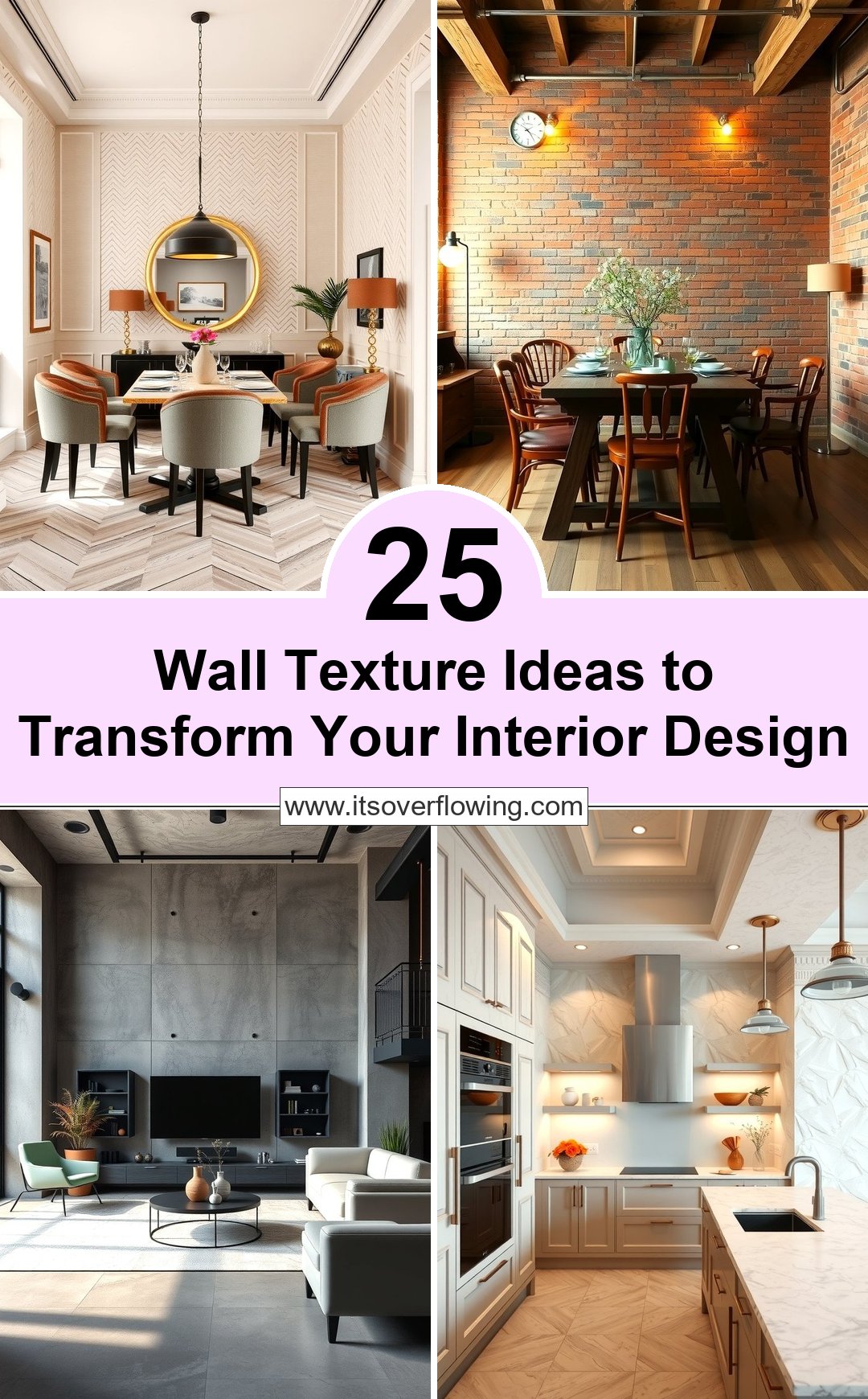 25 Wall Texture Ideas to Transform Your Interior Design