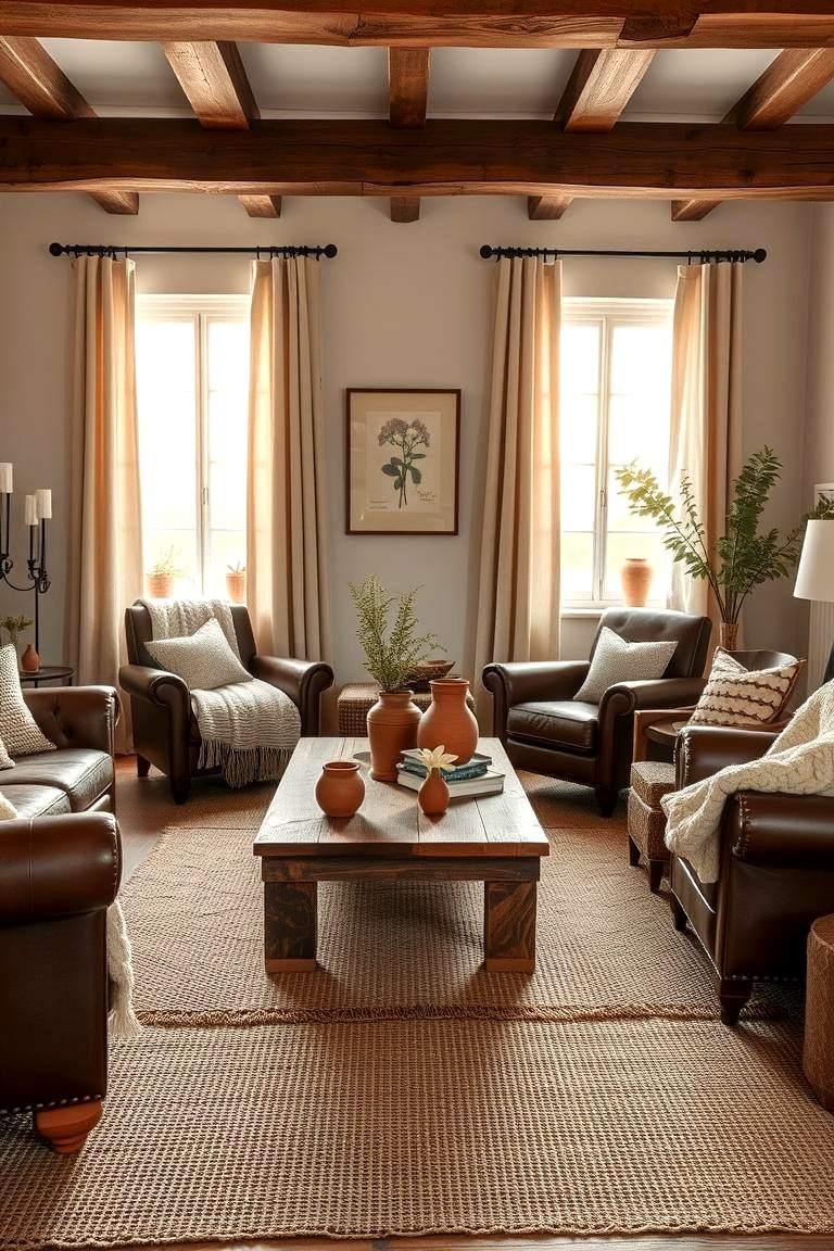 30 Greige Living Room Ideas for Neutral & Warm Modern Spaces