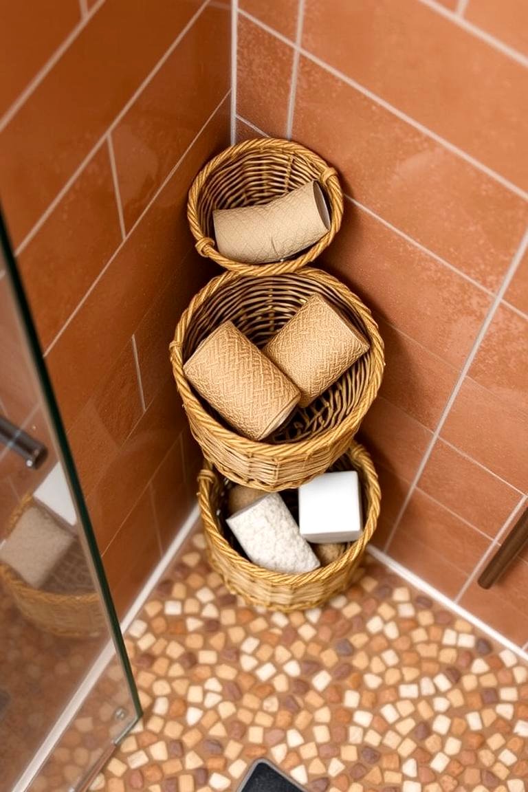 30 Shower Storage Ideas to Declutter Your Bathroom