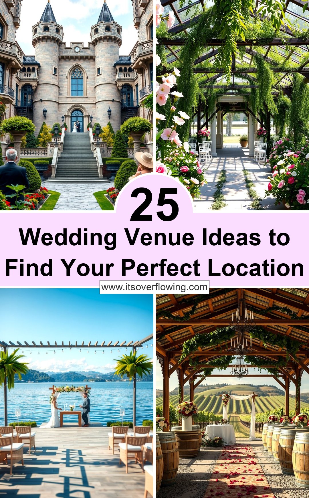 25 Wedding Venue Ideas to Find Your Perfect Location