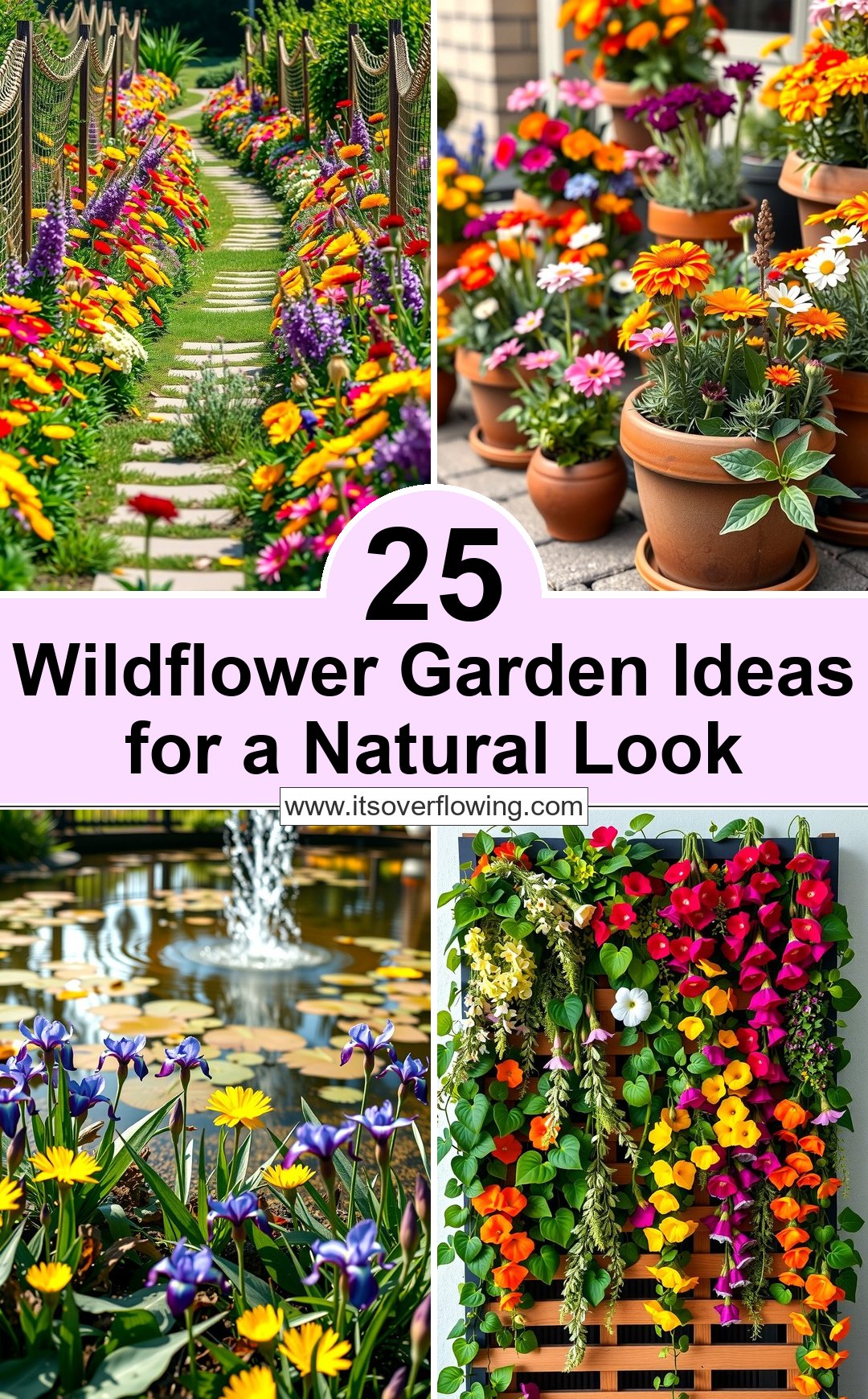 25 Wildflower Garden Ideas for a Natural Look