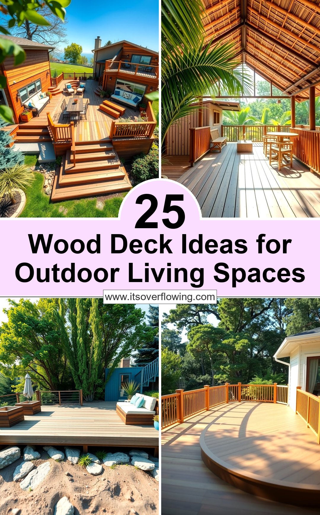 25 Wood Deck Ideas for Outdoor Living Spaces
