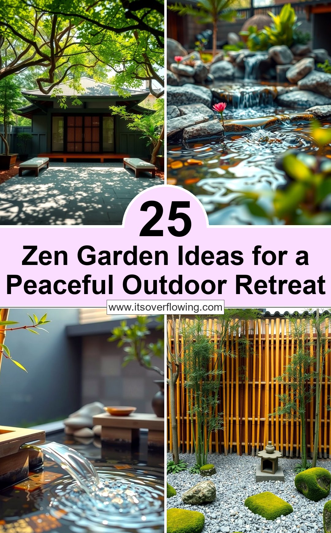 25 Zen Garden Ideas for a Peaceful Outdoor Retreat