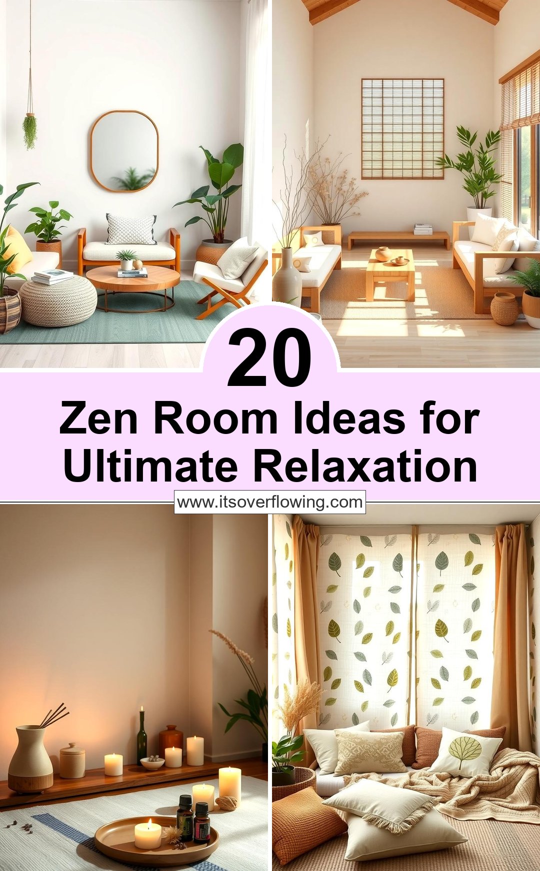 20 Zen Room Ideas for Ultimate Relaxation