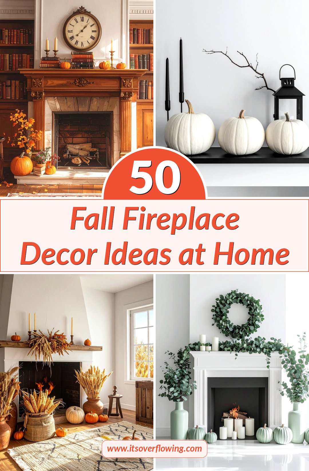 50 Fall Fireplace Decor Ideas to Warm Autumn Gatherings