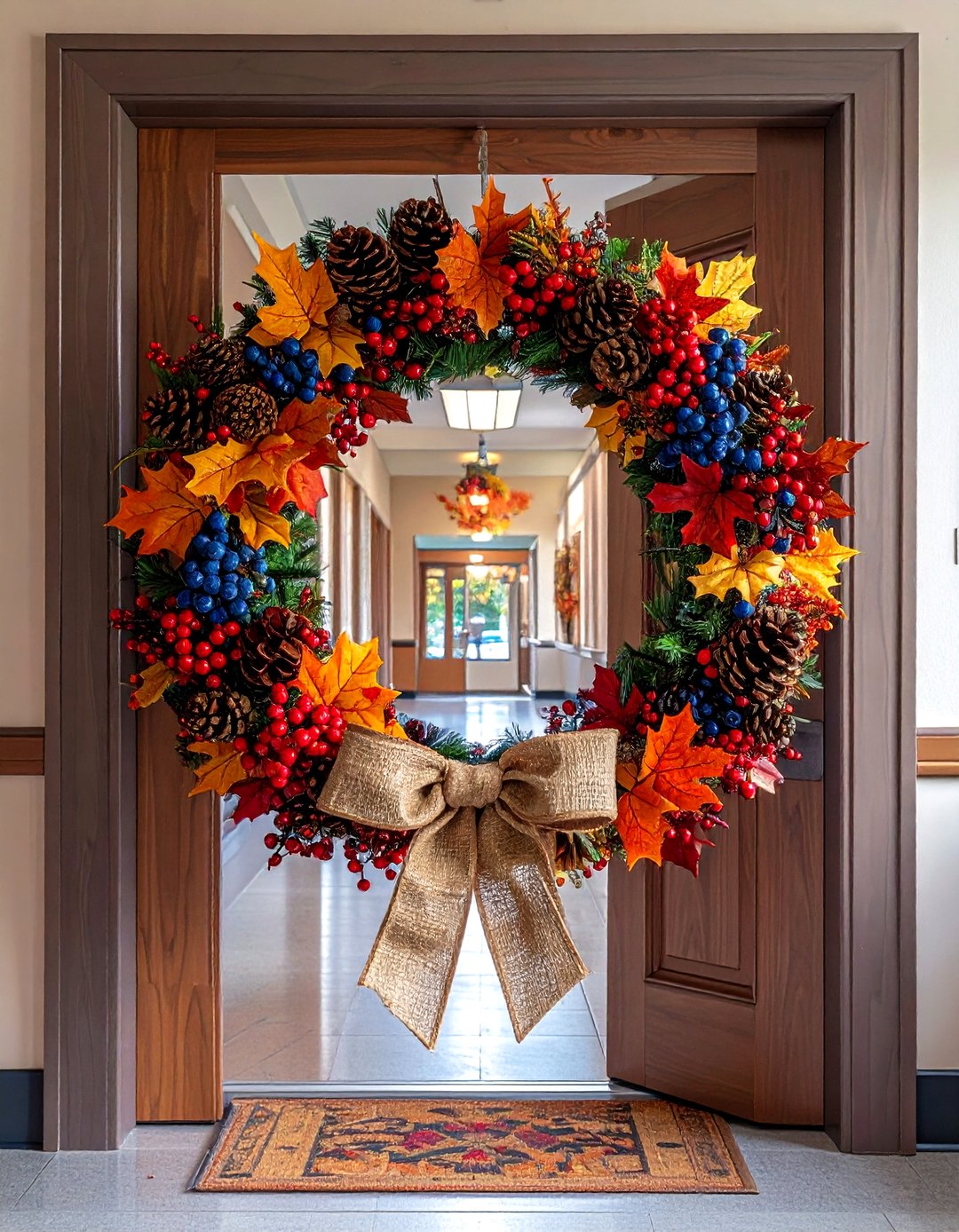 50 Fall Door Decor Classroom Ideas for Cozy Entryways