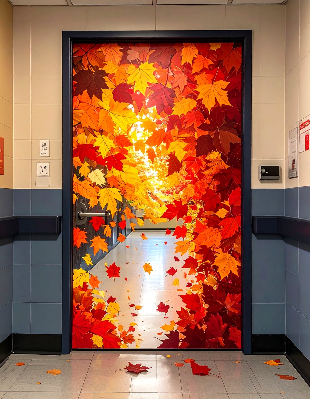 50 Fall Door Decor Classroom Ideas for Cozy Entryways