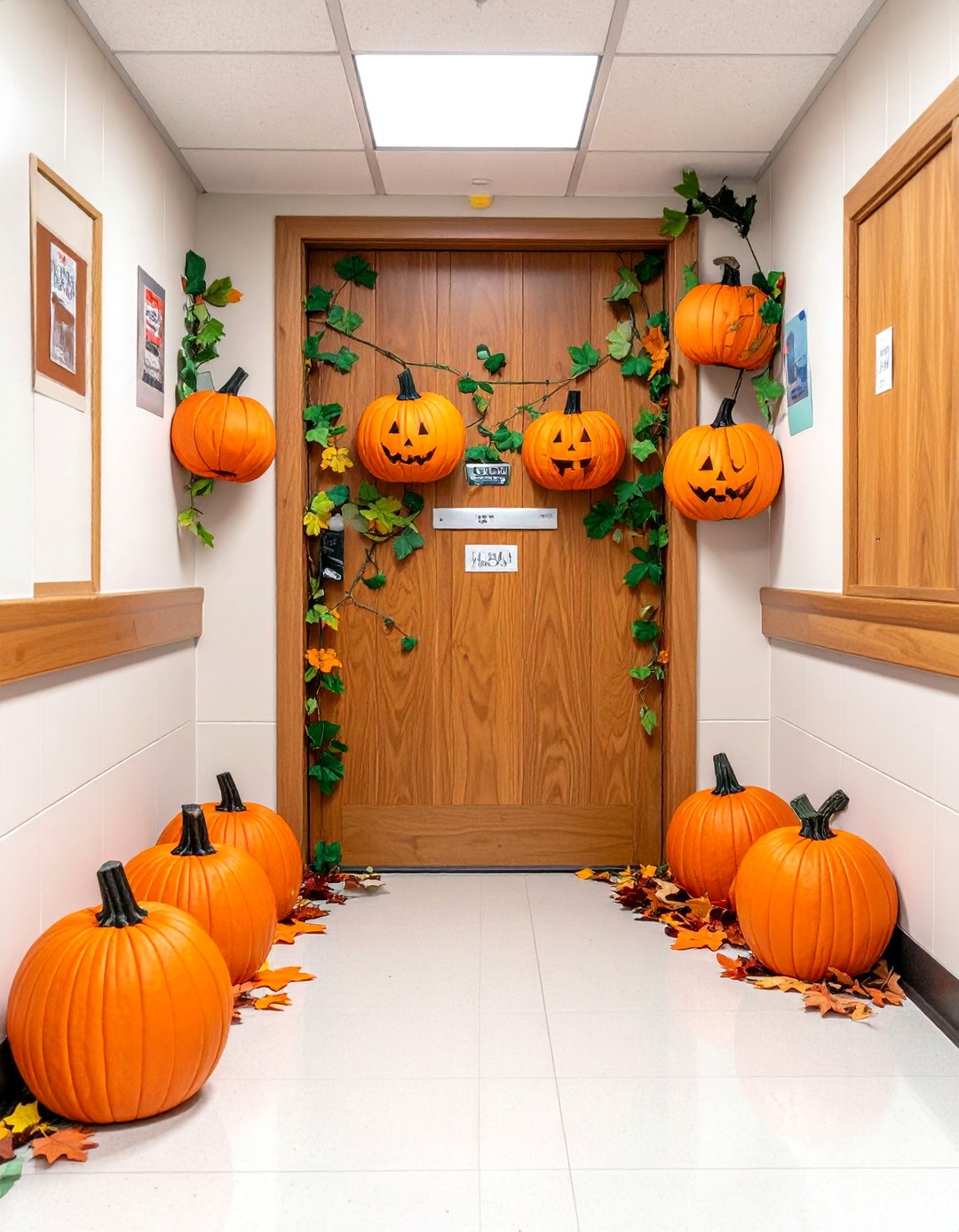 50 Fall Door Decor Classroom Ideas for Cozy Entryways