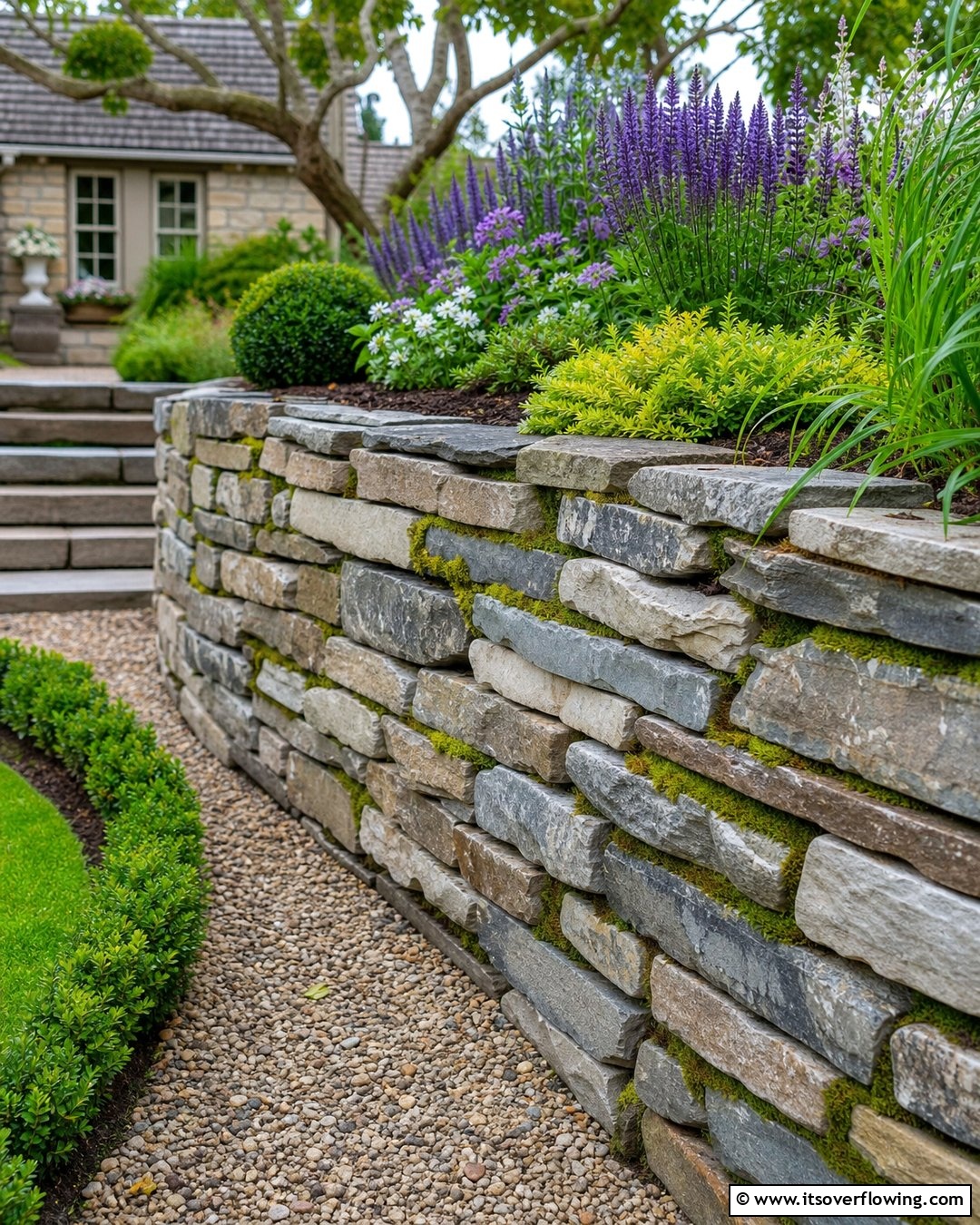 20 Natural Rock Retaining Wall Ideas for a Stunning Yard