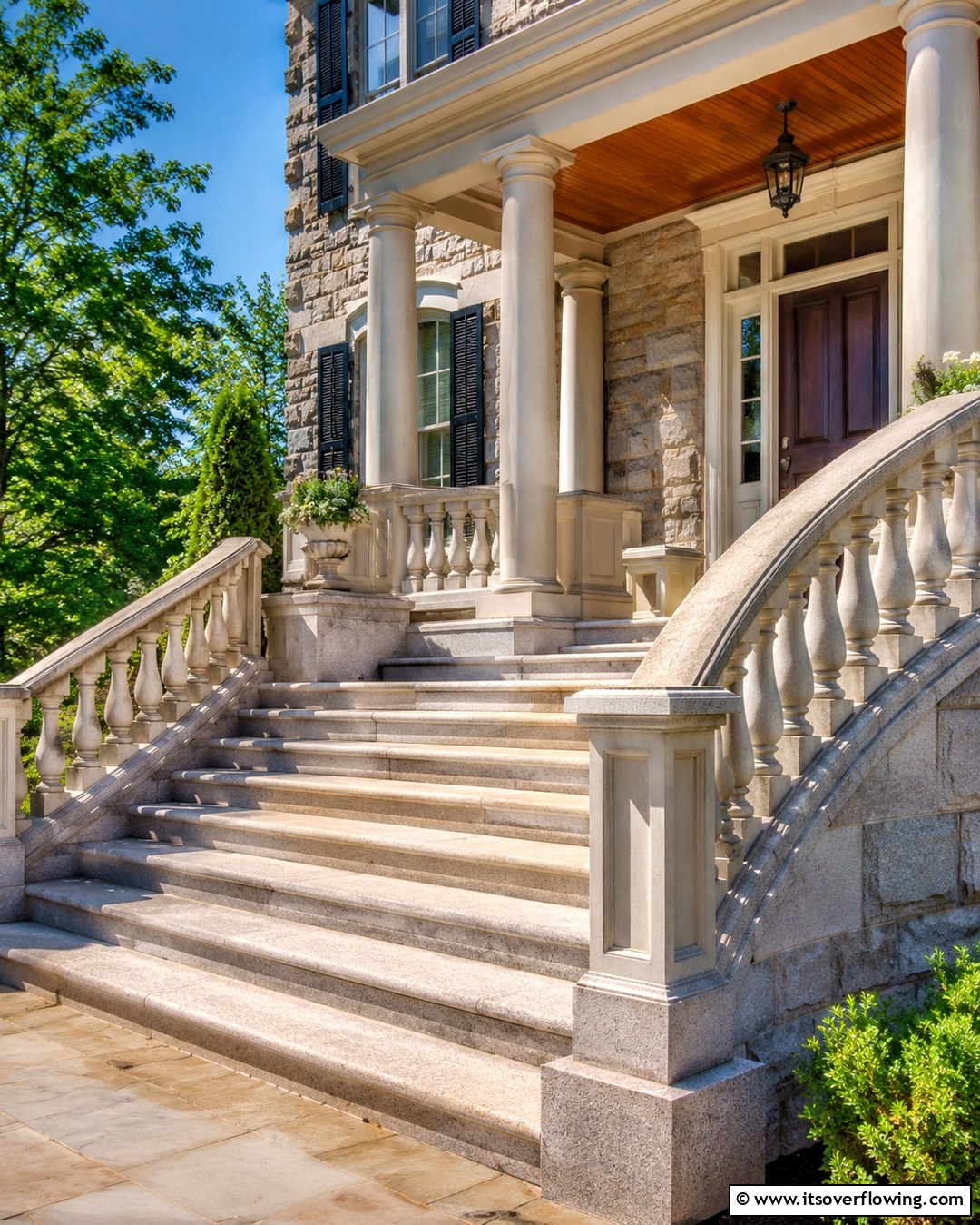 25 Stone Porch Ideas to Enhance Your Home’s Curb Appeal