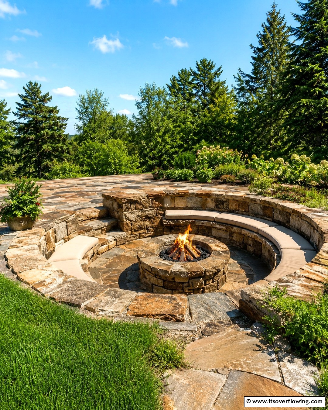 25 Sunken Fire Pit Ideas for a Cozy Outdoor Gathering Spot