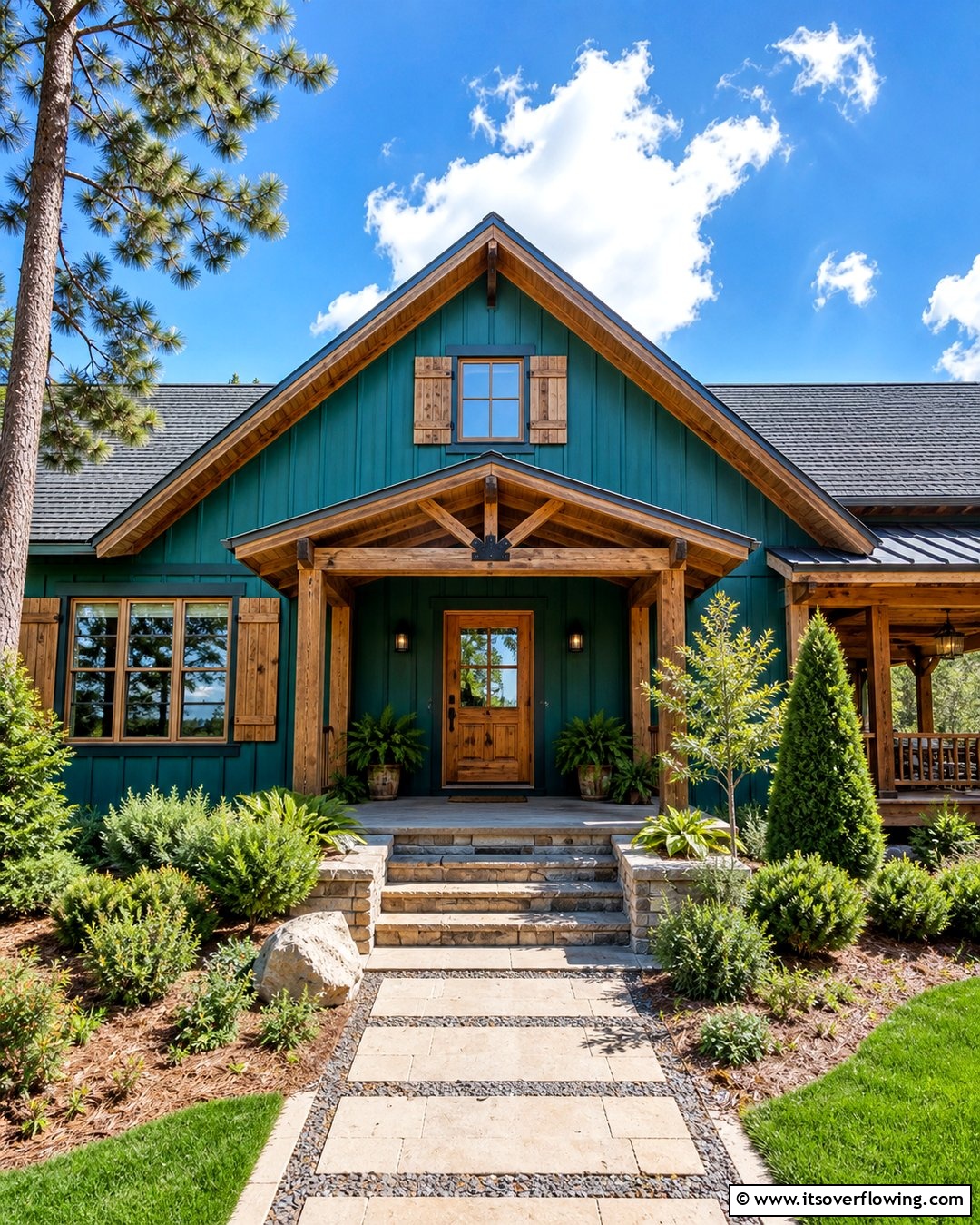 25 Teal House Exterior Ideas for a Bold and Beautiful Look