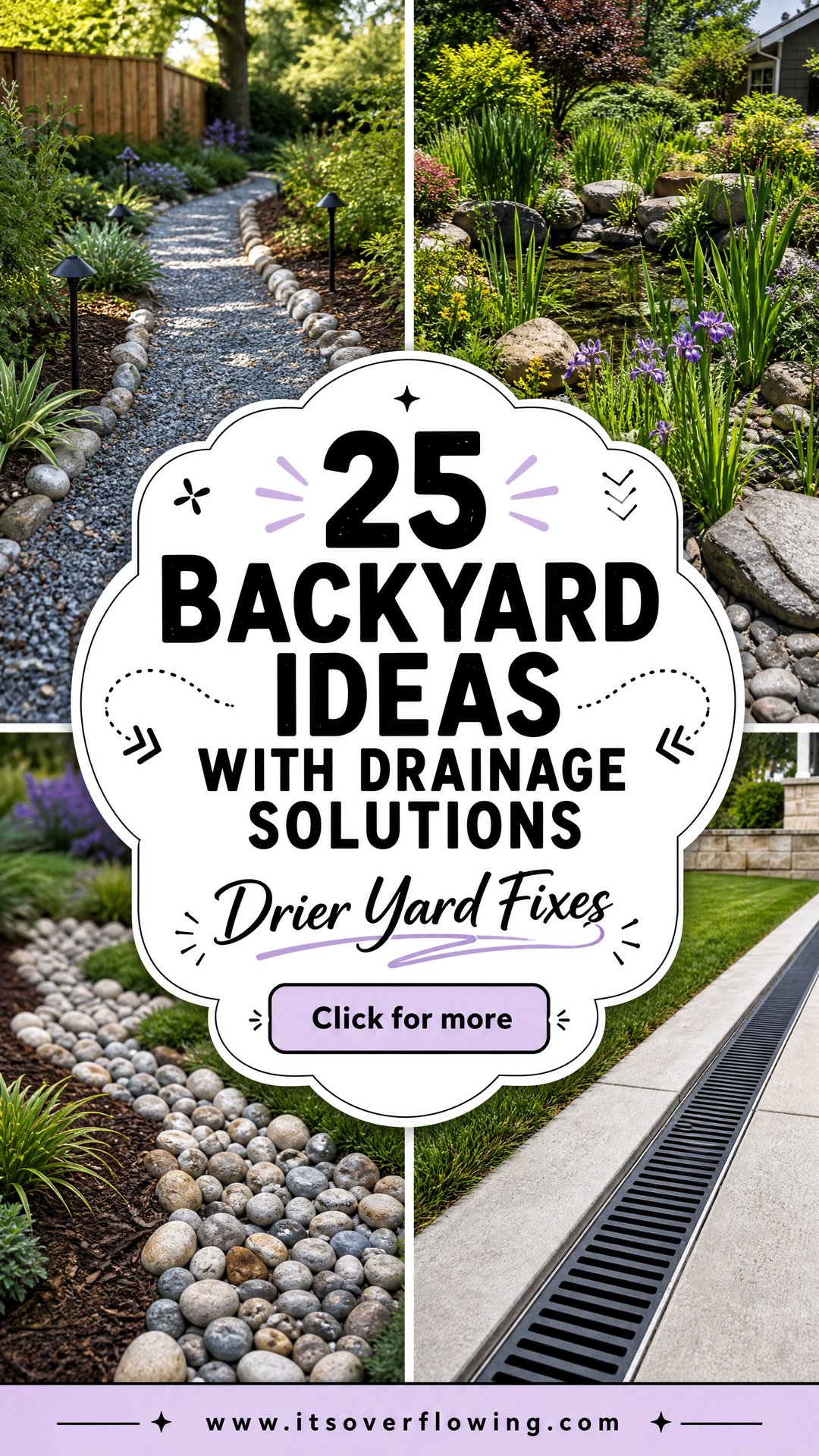 25 Backyard Ideas With Drainage Solutions for a Drier Yard