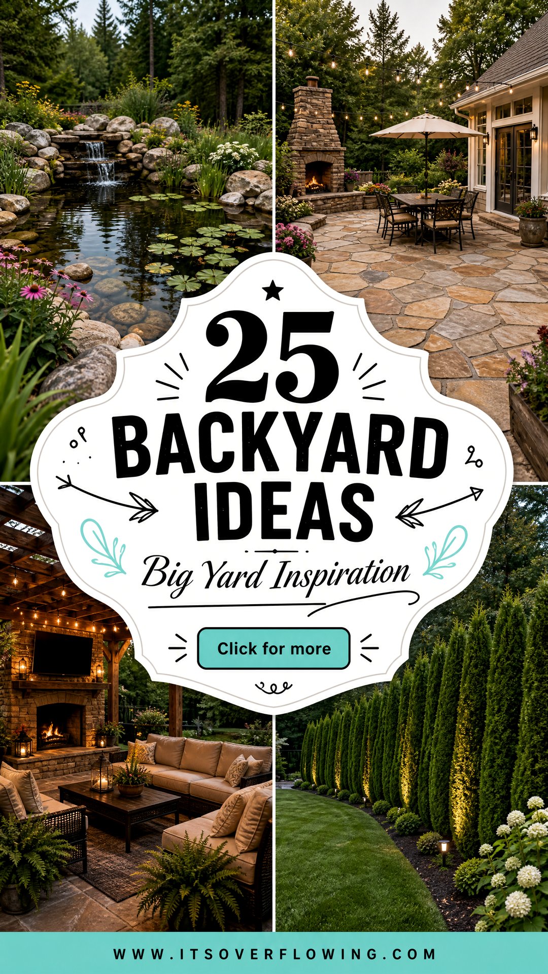 25 Backyard Ideas for Large Yards: Big Space Inspiration
