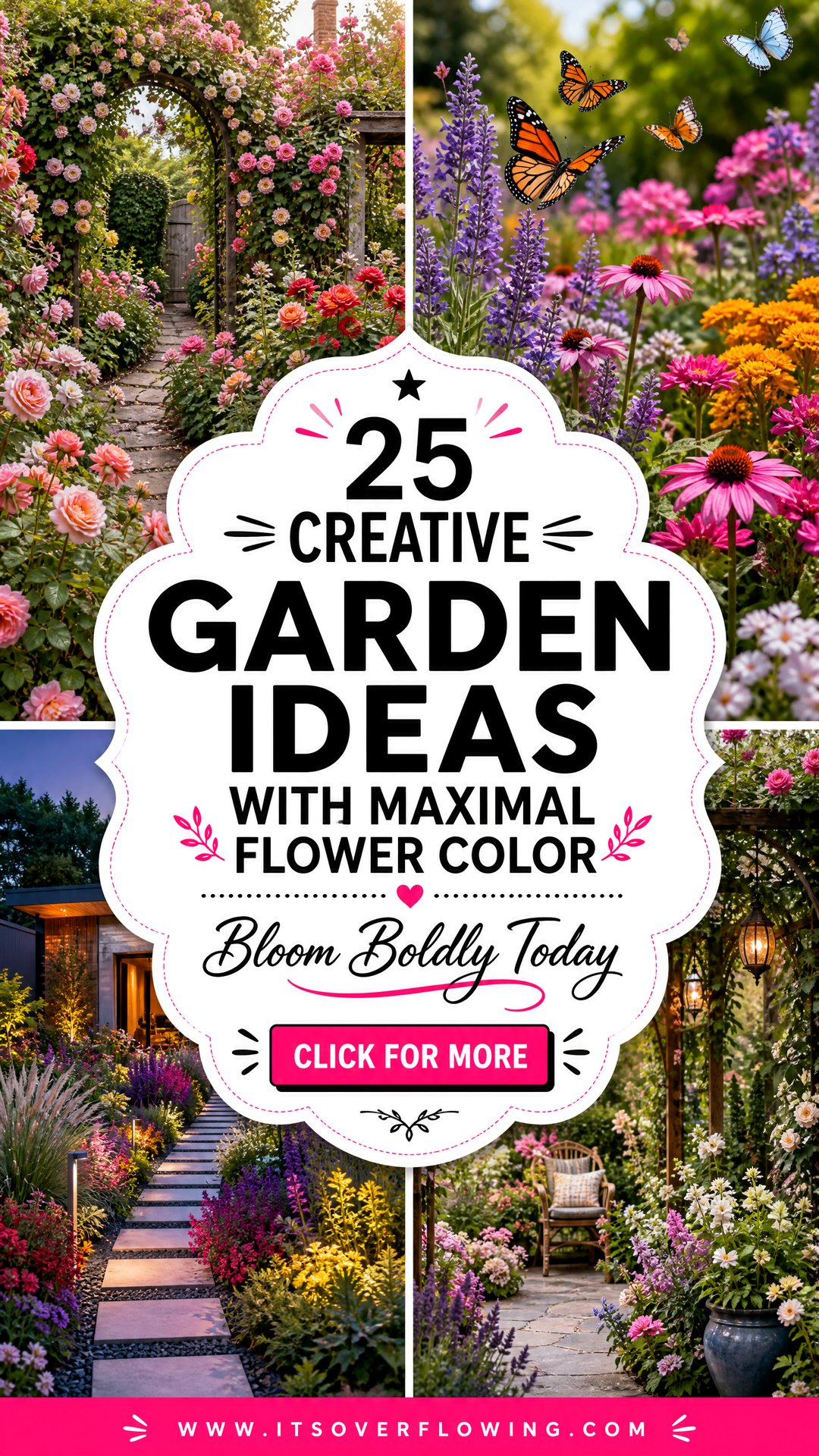 25 Creative Garden Ideas With Maximal Flower Color