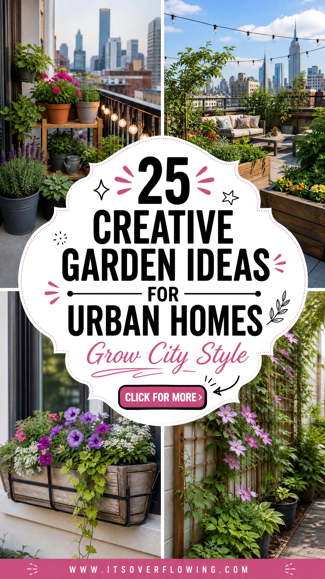 25 Creative Garden Ideas for Urban Homes