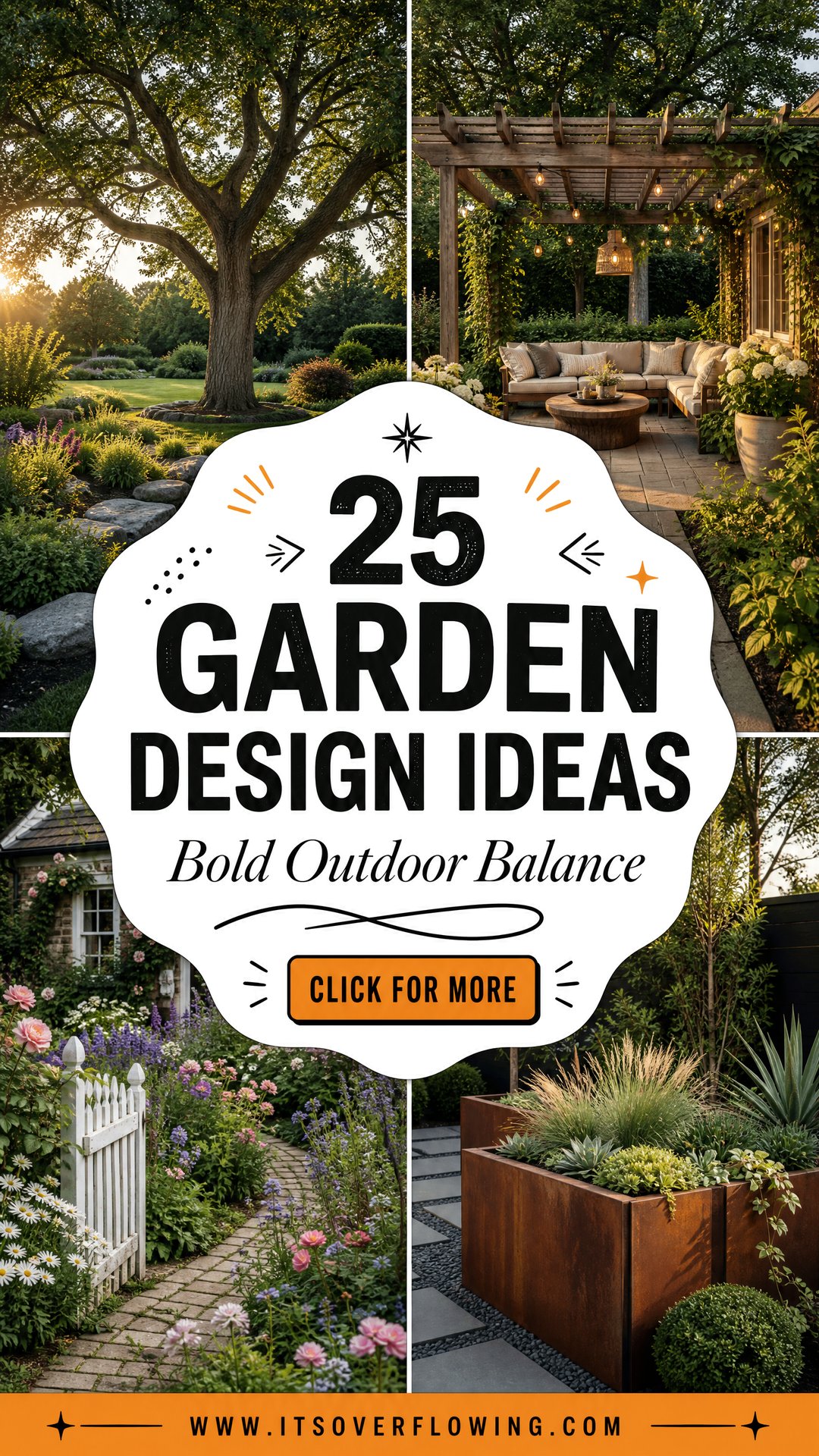 25 Garden Design Ideas With Asymmetry for Bold Outdoor Style