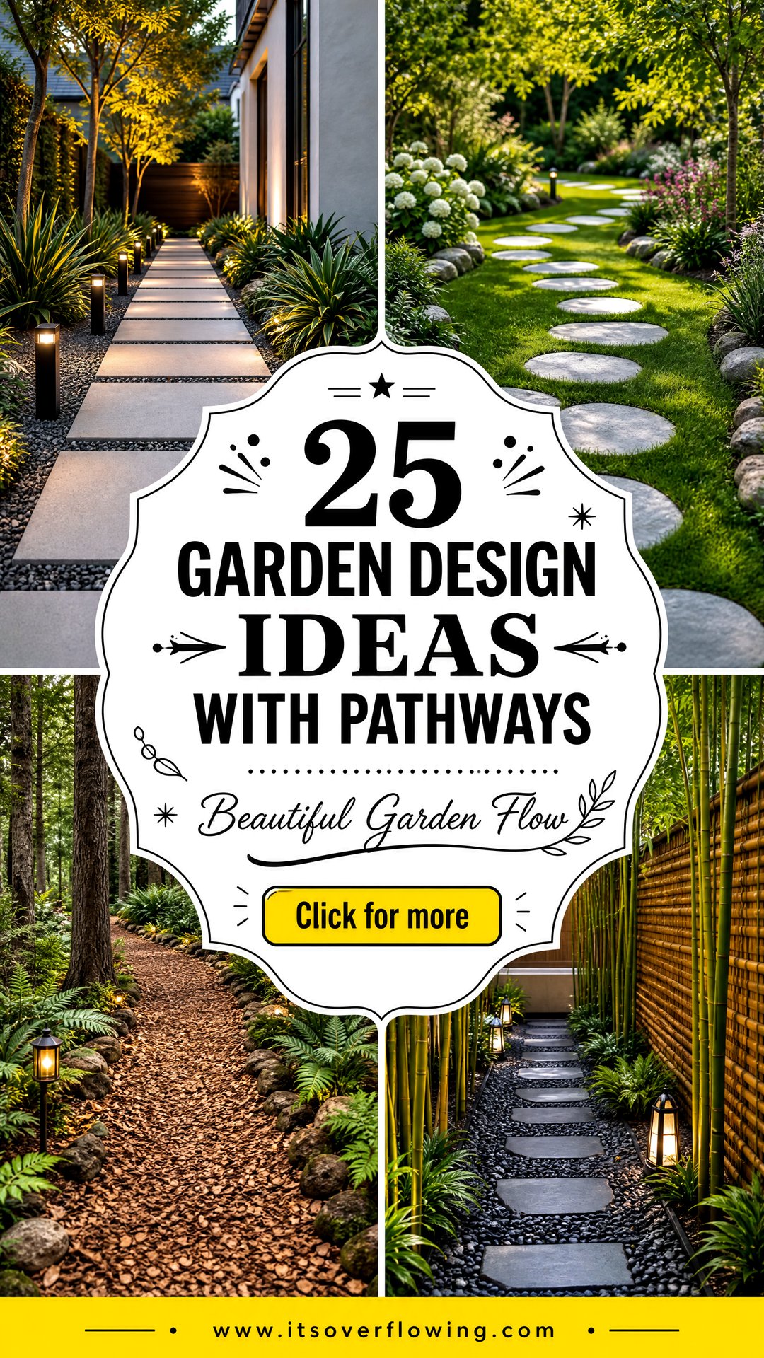 25 Garden Design Ideas With Pathways for Beautiful Garden Flow